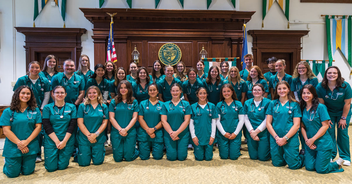 Nursing Program Stethoscope Ceremony